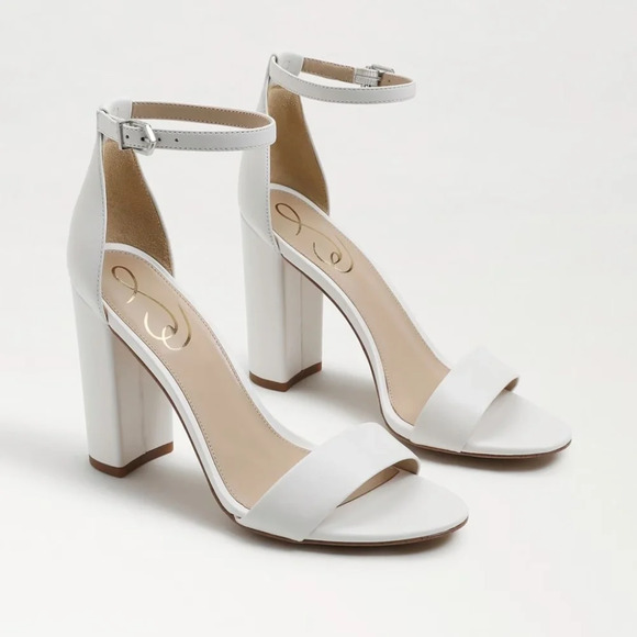 Sam Edelman | Shoes | New Sam Edelman Yaro Leather Ankle Strap Block ...
